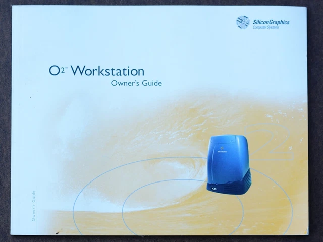 SGI SILICON GRAPHICS O2 Workstation Owner's Guide EUR 13,16 - PicClick DE