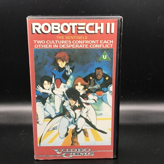 ROBOTECH II (2) The Sentinels VHS Vintage Video Cassette English ...