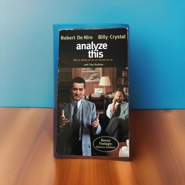 ANALYZE THIS VHS 2000 Collectors Edition Robert DeNiro Billy Crystal ...