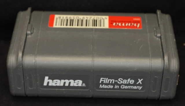 FILM-SAFE X HAMA für 4xKleinbildfilm Transportbox Analog-Film X-Ray ...