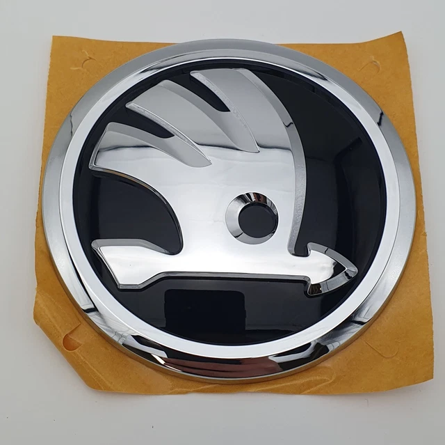 ORIGINAL SKODA KAROQ Zeichen Emblem Logo vorn Motorhaube 57A853621 FOD ...