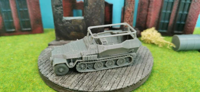 SD.KFZ. 251 AUSF. A Command Half-track Vehicle Kit Wehrmacht 1:87 1:72 ...