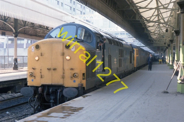 ORIGINAL RAILWAY PHOTOGRAPHIC negative Class 37/47 37006/47118 at ...