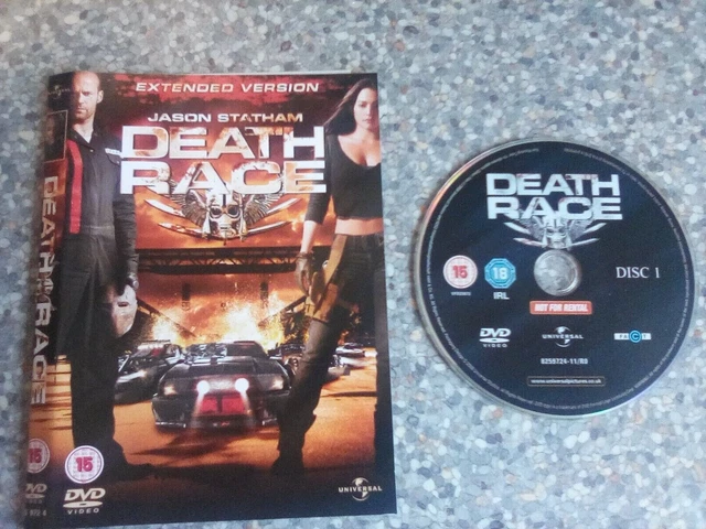 DVD DEATH RACE Jason Statham disc and artwork only cert 15 (88) EUR 1 ...