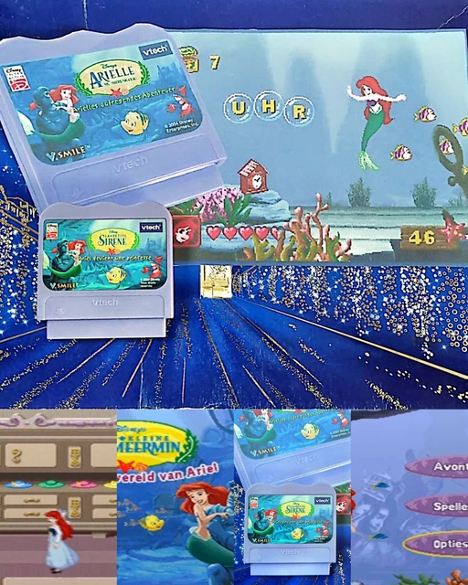 LA PETITE SIRÈNE : Ariel devient une princesse pour V.Smile VTech ...