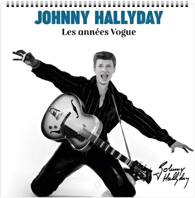 CALENDRIER 2025 JOHNNY Hallyday - Couverture Album Iconique | Cadeau ...