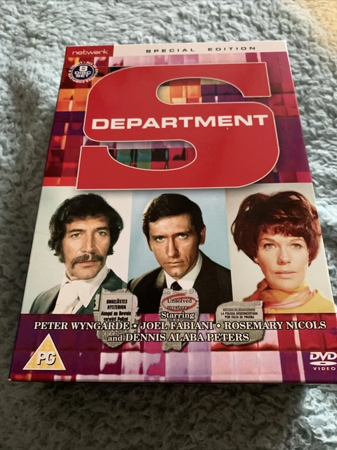 DEPARTMENT S SPECIAL Edition The Complete Series DVD 8 Disc boxset ...