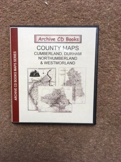 MAPS THROUGH THE ages: Archive CD Books:History: Cumberland,Durham ...