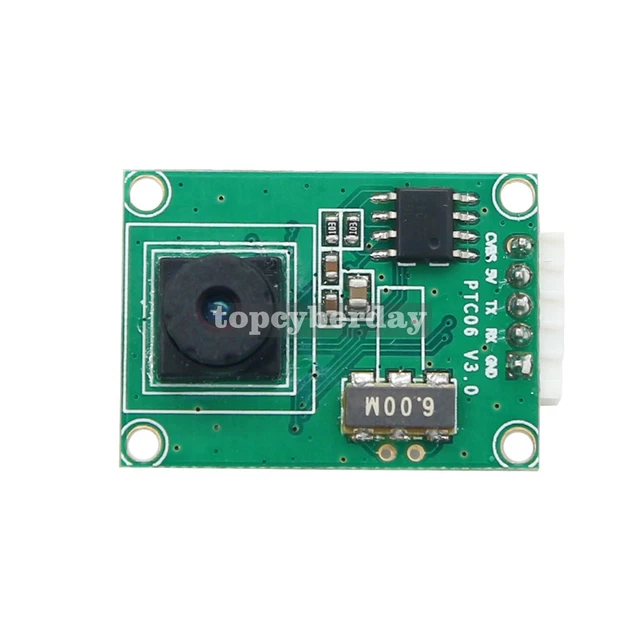CAMERA MODULE TTL/UART JPEG/CVBS for AVR STM32 Arduino VC0706 Chip DC5V ...