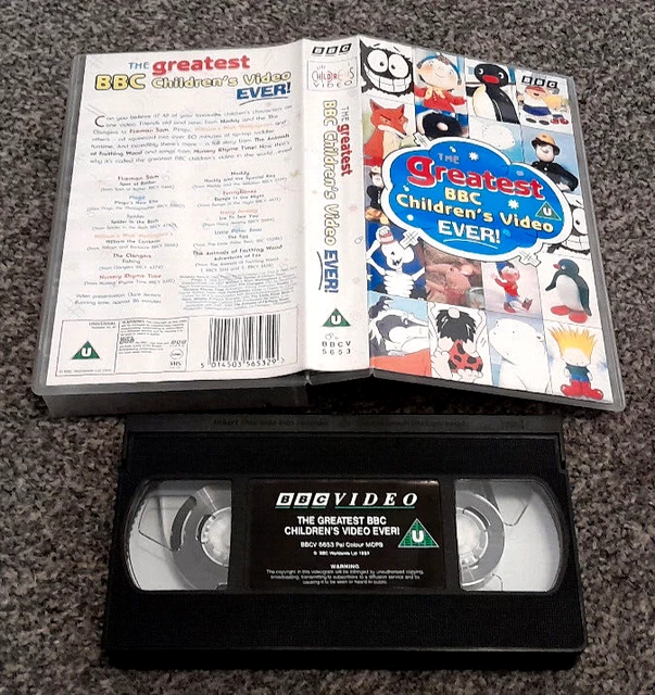THE GREATEST BBC Children's Video Ever Bbc Video Pal Vhs Video Kids ...