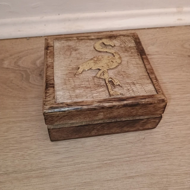 EXTREMELY ACTIVE HAUNTED Flamingo Box - The Gilded Sentinel £31.90 ...