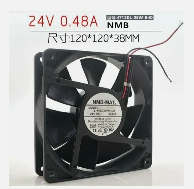 NEW NMB FAN 4712KL-05W-B40 FOR ABB inverter ACS800 24V 0.48A $22.96 ...