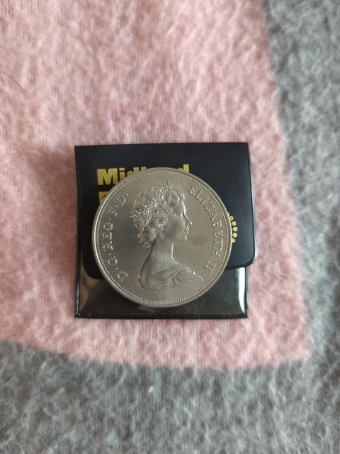 QUEEN ELIZABETH II And Philip 1947-1972 Silver Wedding Anniversary Coin ...