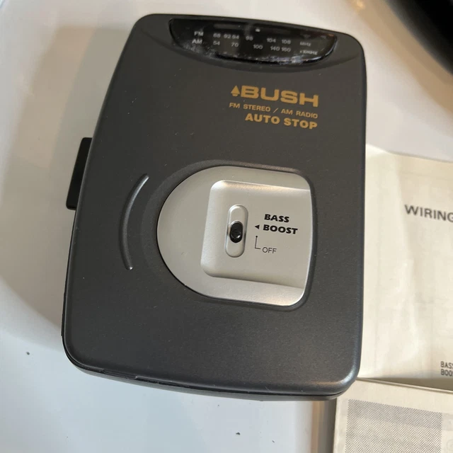 BUSH PERSONAL STEREO Cassette Radio Portable Player *Doesn't Turn On ...