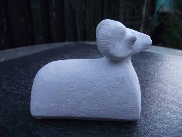 SWEDISH ANDERS ARFELT Ram Figure Replica of Visby Gotland Sheep Bollard ...