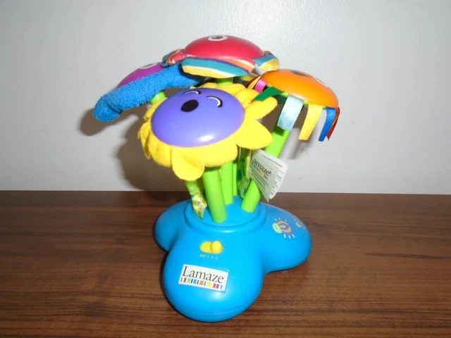 LAMAZE CHIME FLOWER Garden Baby Interactive Sensory Toy Lights Sounds ...