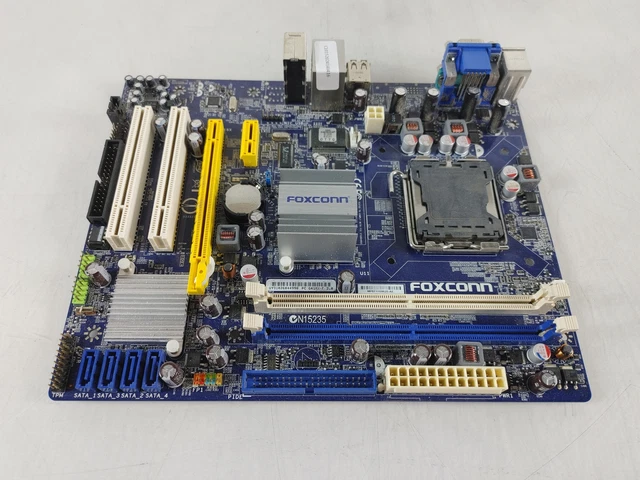 FOXCONN G41MX-F INTEL LGA 775 DDR2 Desktop Motherboard w/ I/O shield £ ...