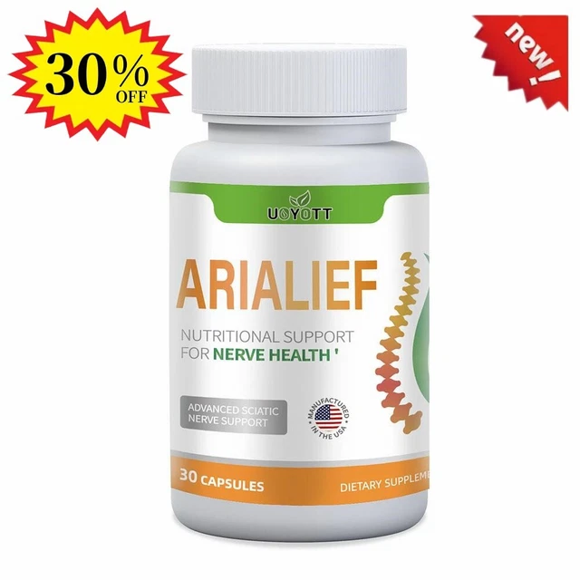 ARIALIEF DIETARY SUPPLEMENT,ARIALIEF Sciatica PainRelief 30Pcs Capsules ...