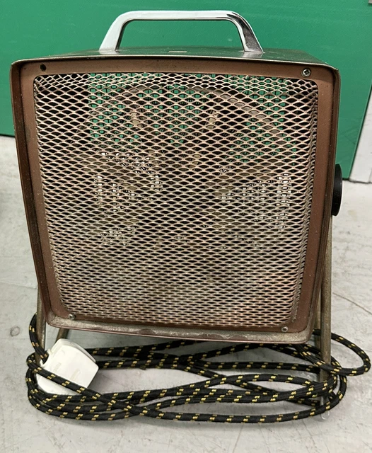 VINTAGE RETRO PHILIPS Portable Fan Heater HK4200G 1960s Working £103.65 ...