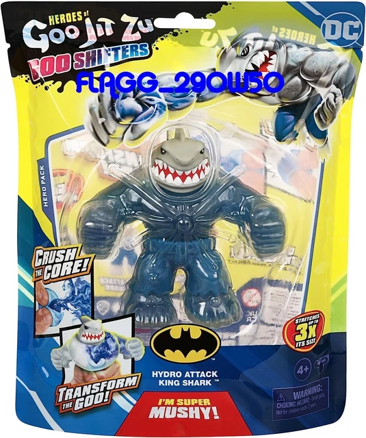 FIGURINE DC BATMAN GOO JIT ZU Goo Shifters HYDRO ATTACK KING SHARK Mushy 2023 LIRE EUR 23,20 ...