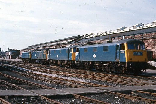 ORIGINAL COLOUR SLIDE of 83002 BR class 83 electric loco £3.99 ...