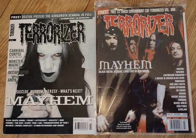 TERRORIZOR MAGAZINE MAYHEM Issues £9.99 - PicClick UK