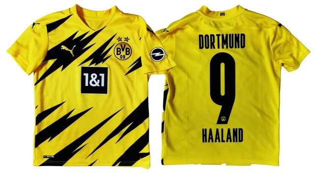 TRIKOT PUMA BORUSSIA Dortmund 2020-2021 Home - Haaland 9 I Heim BL BVB * B-Ware EUR 99,95 ...