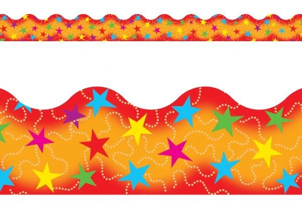 STARS ’N DOTS Terrific Trimmers Classroom Notice Board Display Borders ...