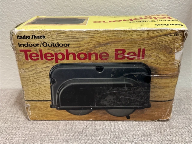 VINTAGE RADIO SHACK Indoor/Outdoor Telephone Bell Chime, 43-174 OPEN ...
