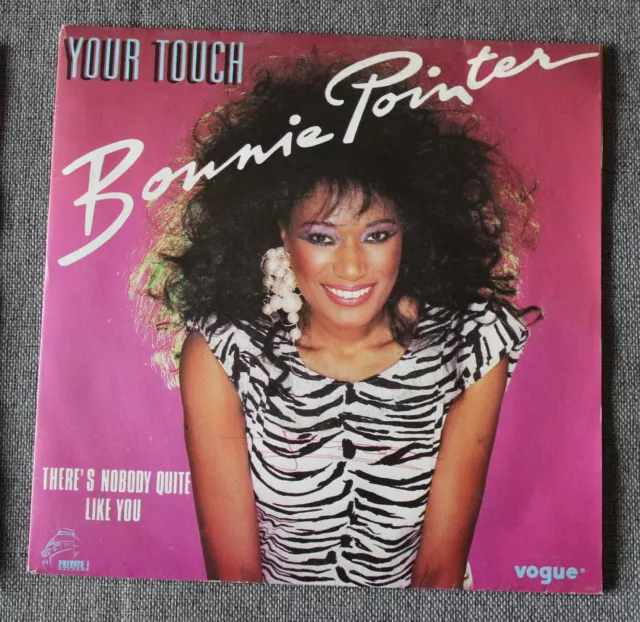 BONNIE POINTER, YOUR touch / there's nobody quite like you, SP - 45 ... BONNIE POINTER, YOUR touch / there's nobody quite like you, SP - 45 ...