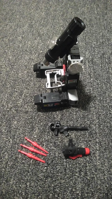 G1 TRANSFORMERS BLACK Perceptor quasi completo MicroScopio Micro Change ...