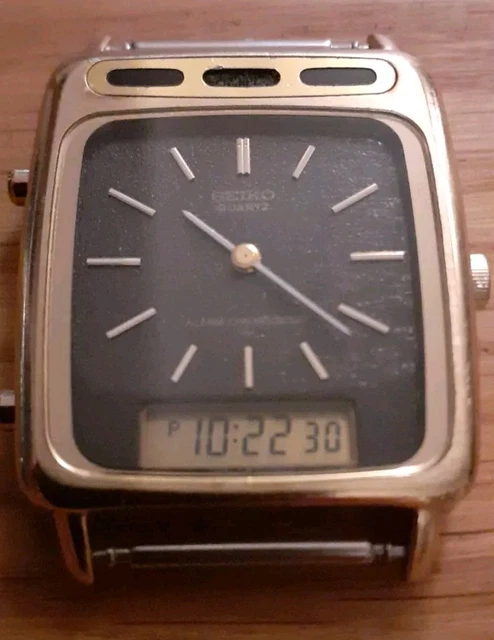 VINTAGE SEIKO H249 5020 Japan A. ana digi wristwatch £25.00 - PicClick UK