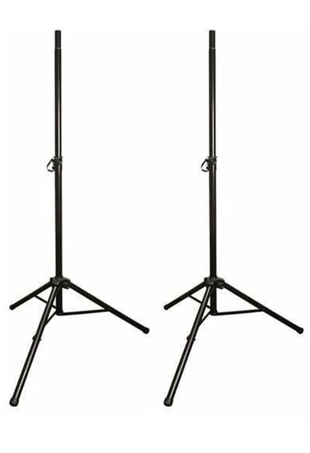 (2) PAIR ON-STAGE All-Aluminum Speaker / Light Stands Best Deal on eBay ...