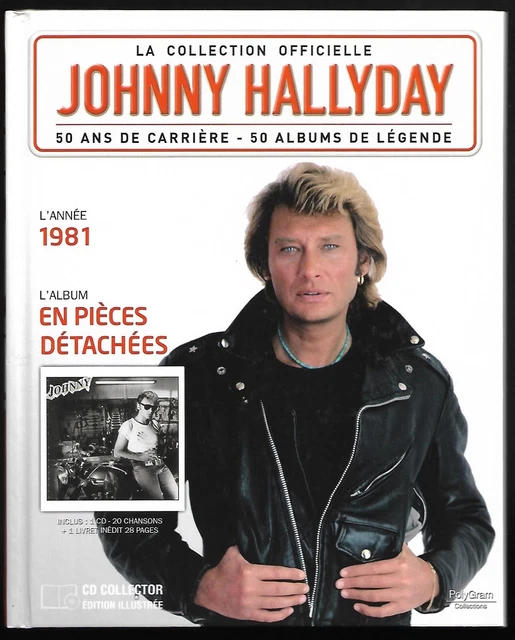 LIVRET + CD La collection officielle "Johnny Hallyday" En pièces ...