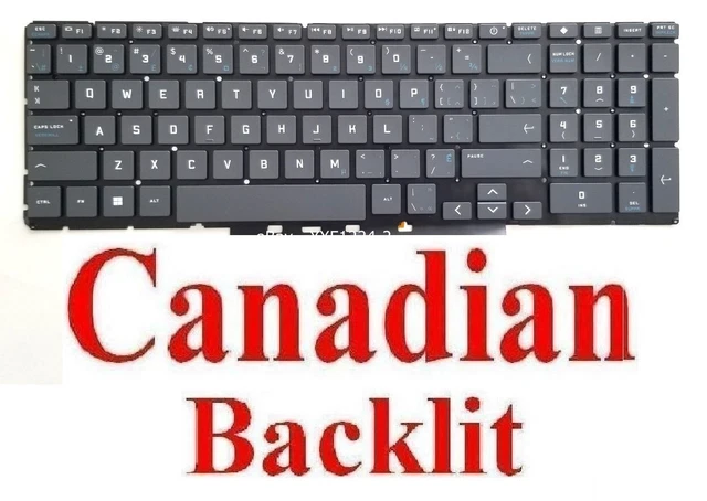 KEYBOARD FOR HP Victus 15-FB 15-FB0000CA 15-FB0008CA 15-FB0010CA 15 ...