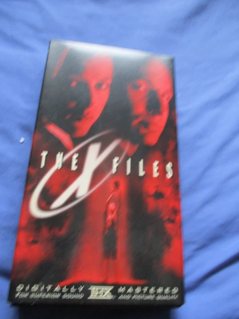 VHS VIDEO 'THE X Files' starring David Duchovny and Gillian Anderson £3 ...