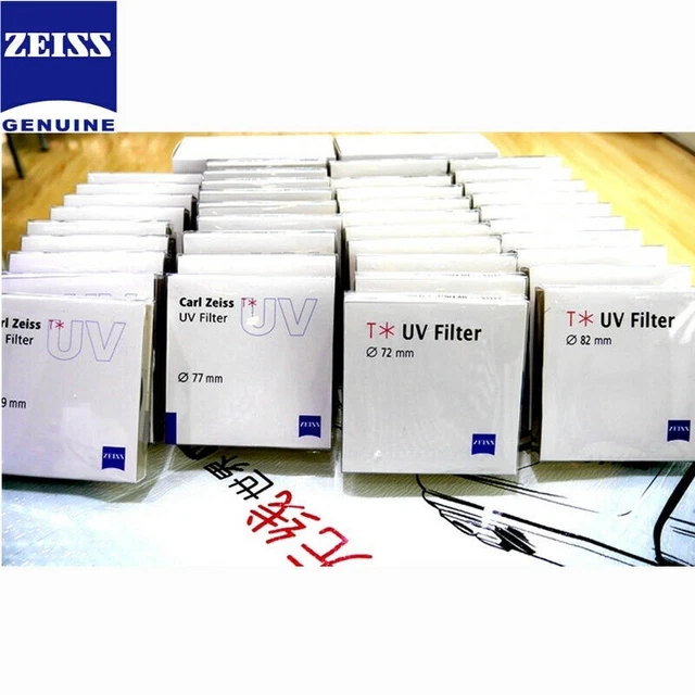 CARL ZEISS T* UV Filter 49mm -82mm Anti-reflective Coating Ultraviolet Protector $17.46 ...