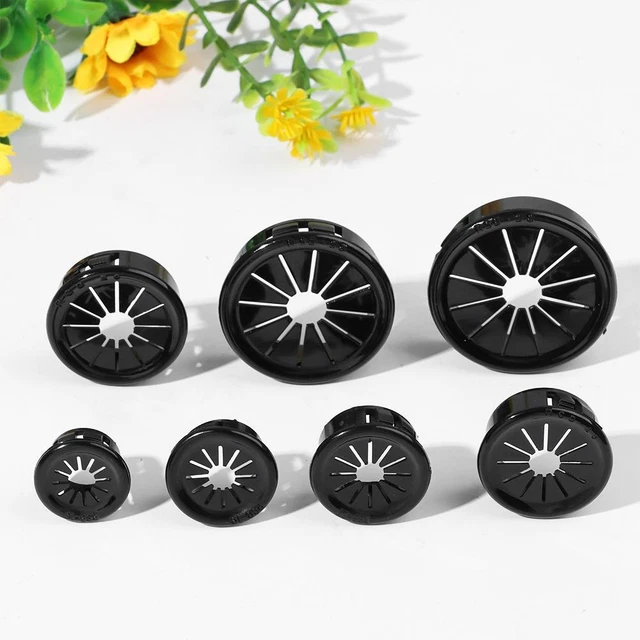 CABLE CLAMP WIRE Hole Cover Computer Grommet Line Box Desk Table Cable ...