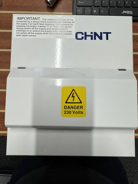 CHINT EV CHARGING Consumer Unit With Broyce Monitoring Relay £50.00 ...