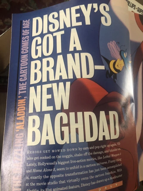 ENTERTAINMENT WEEKLY MAGAZINE No. 147 December, 1992 Aladdin Bodyguard ...