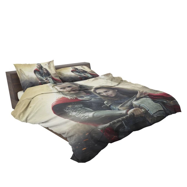 THOR THE DARK World Chris Hemsworth Jane Foster Bedding Set Bedroom ...