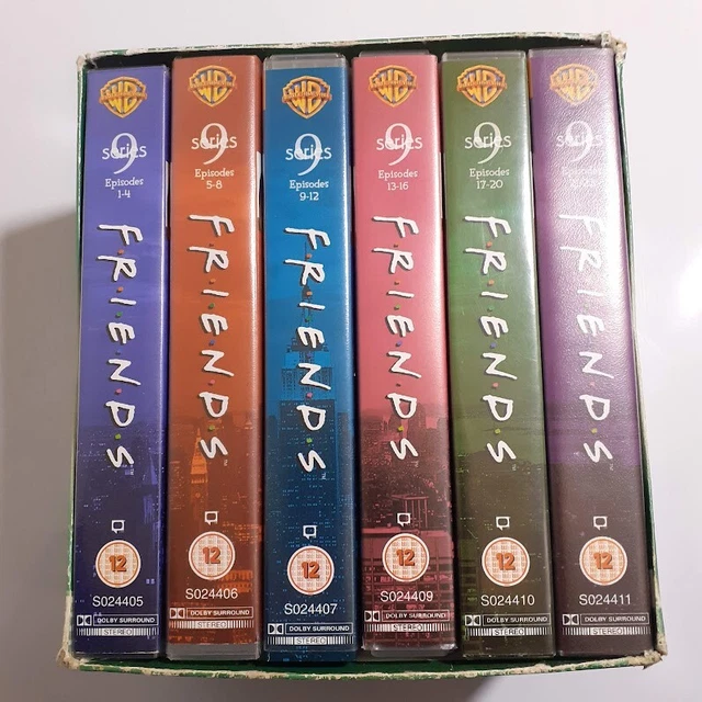 FRIENDS VHS SERIES 9 Collection £12.99 - PicClick UK