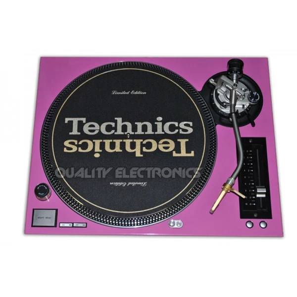 TECHNICS FACEPLATE SL1200/1210 M5G Turntable Pink, Technics face plate ...