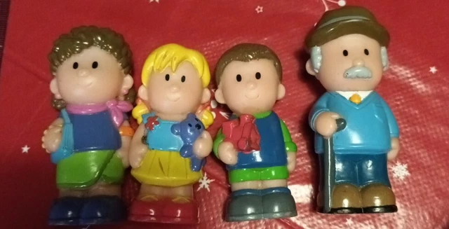 HAPPY LAND STREET Happyland Elc Family Figures Mum Granda Boy Girl ...