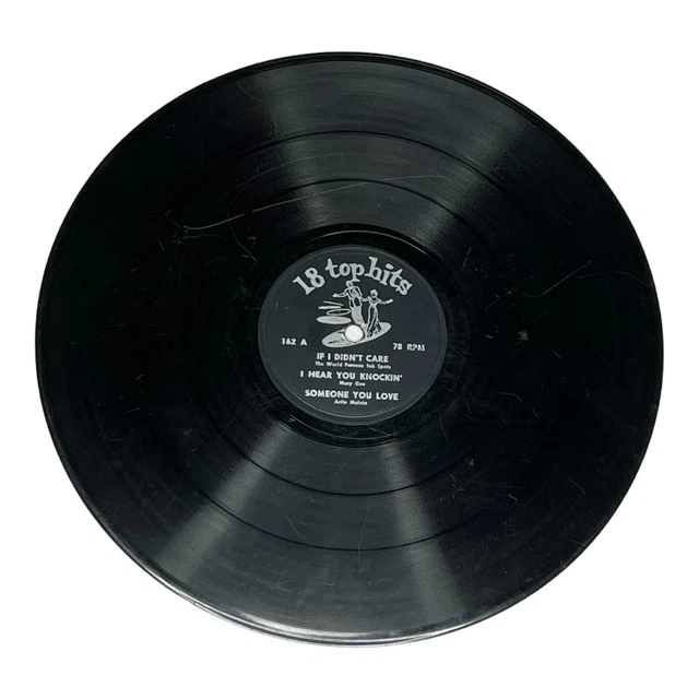 18 MEILLEURS HITS Dottie Evans Ink Spots Mary Gee Artie Malvin 78 tours disque de gomme laque ...