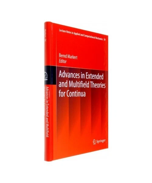 ADVANCES IN EXTENDED and Multifield Theories for Continua EUR 68,90 ...
