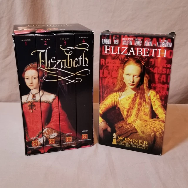 QUEEN ELIZABETH 1ST VHS History Channel Video Box Set Series ...