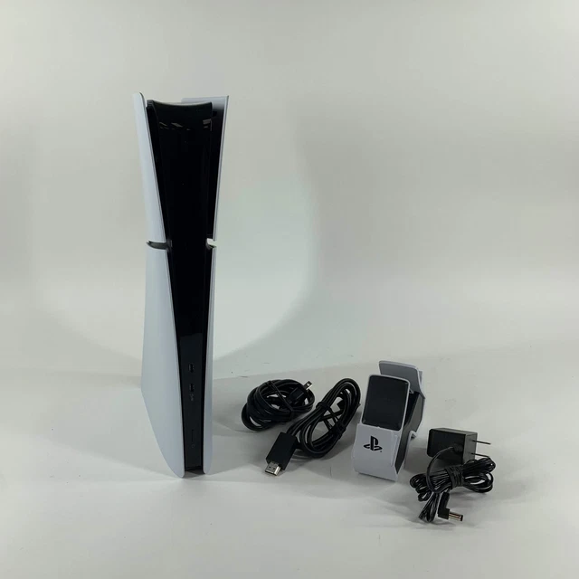 SONY PLAYSTATION 5 Slim Digital Edition PS5 1TB White Console Gaming ...