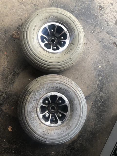 MOBILITY SCOOTER PRIDE Legend Wheels + Tyres Front £56.00 - PicClick UK