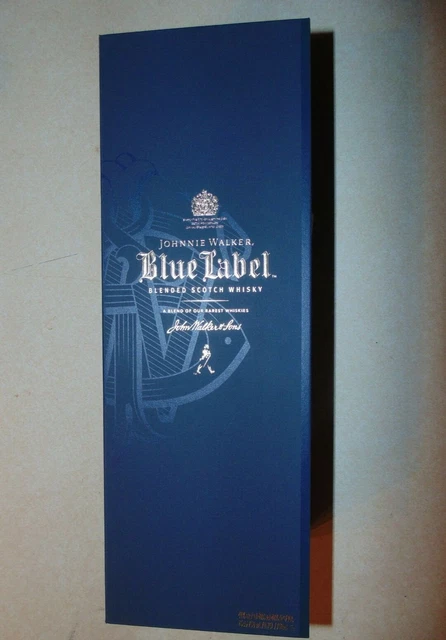 JOHNNIE WALKER BLUE Label Blended Scotch Whisky 750ml Empty Box £7.90 ...